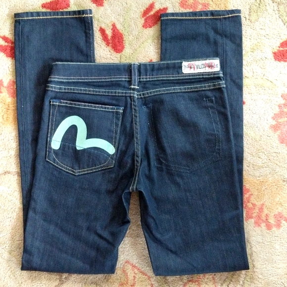 PUMA EVISU | Jeans | Puma X Evisu Vintage Low Rise Straight Jeans | Poshmark